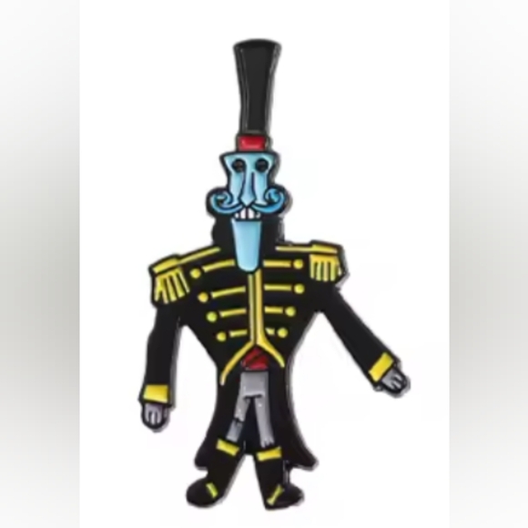 Hot Topic | Accessories | 2 Coraline Mr Bobinsky Enamel Pin | Poshmark